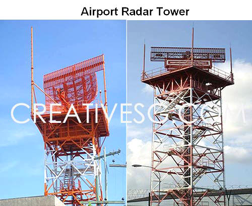 Creative Airport Radar Tower